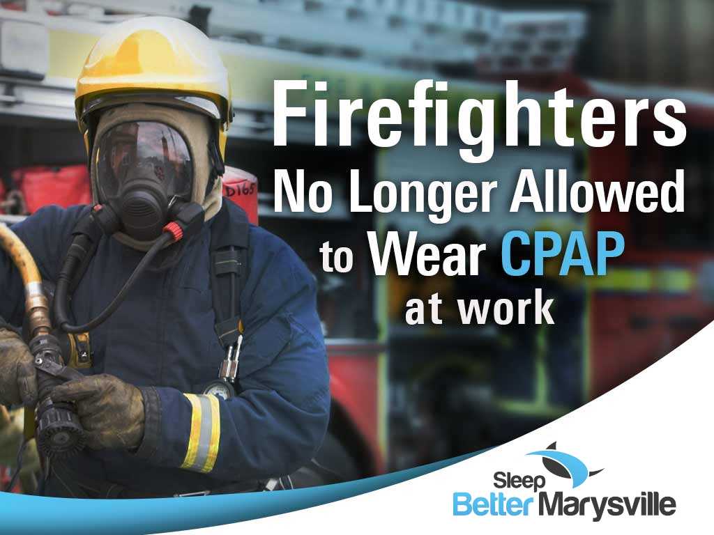 Toronto Firefighters No Longer Allowed to Wear CPAP Machines at Work